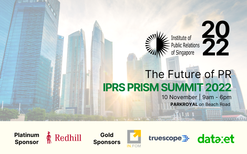 Inaugural IPRS PRISM Summit 2022 | Institute of Public Relations of ...